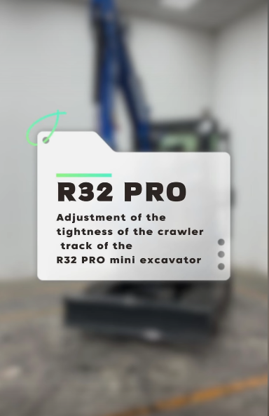 R32 Equipment Track Tension Adjustment Guide – Rippa Group