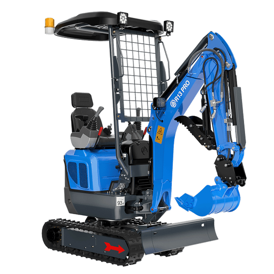 R13 pilot + roof + telescopic side swing Kubota D722 [LP02010979 ...